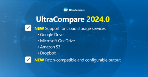 Tour new features in the latest version of UltraCompare