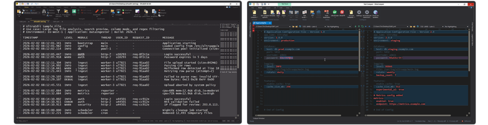 UltraEdit Core - UltraEdit + UltraCompare